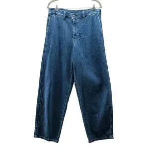 Uniqlo | Jeans | Uniqlo Unisex Wide Tapered Jeans Size M 333 Mens ...